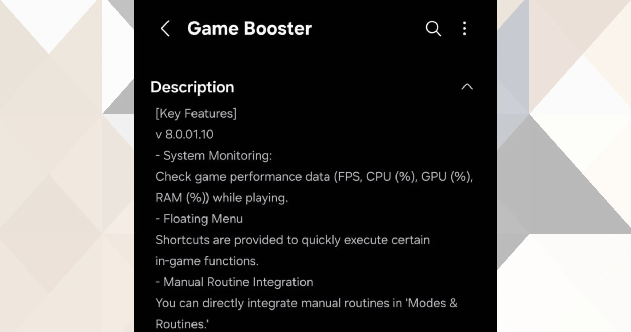 Samsung Game Booster 8.0: The Best New Features for Mobile Gamers - IMP ...